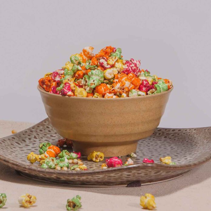 Como fazer pipoca doce - Com açúcar e Colorida