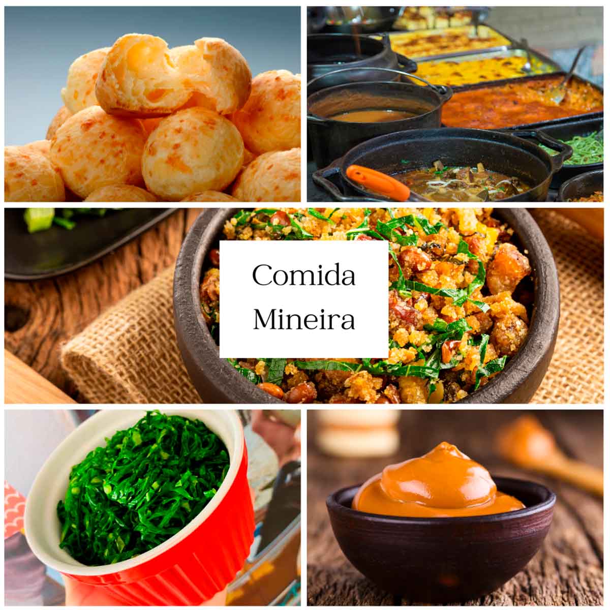 Comida mineira é a melhor do país - Conheça as principais receitas.