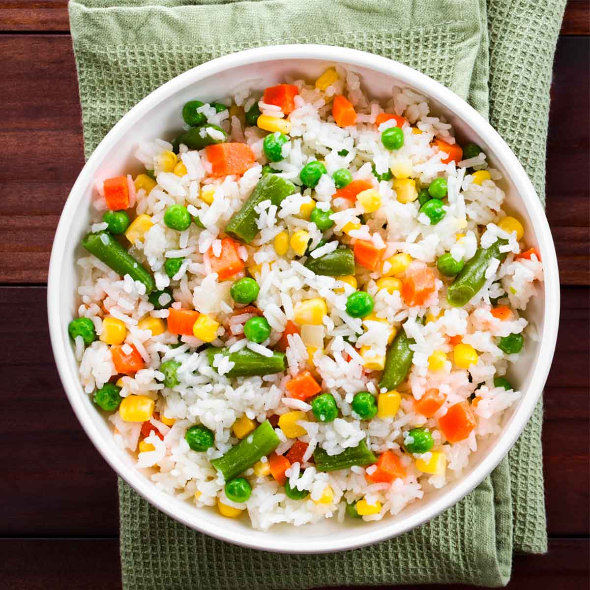 Arroz Temperado Simples - Receita Fácil