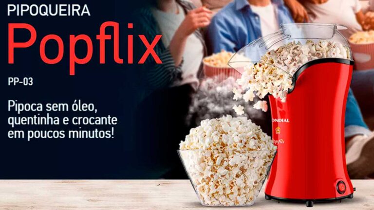 Pipoqueira Elétrica: Conheça a Popflix - A Mais Vendida!