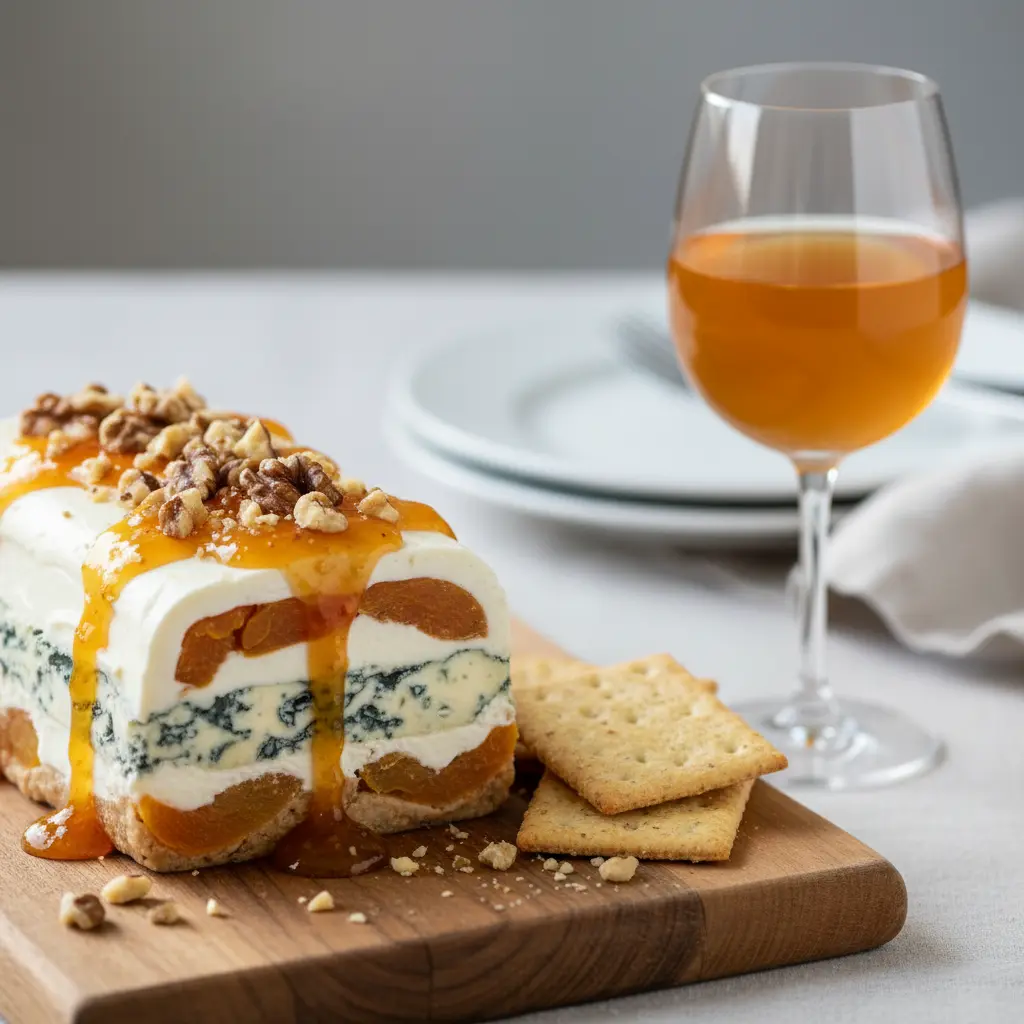 Deliciosa Terrine de Cream Cheese e Gorgonzola para suas Celebrações
